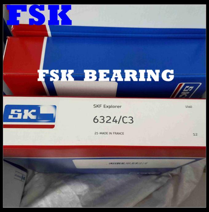 큰 크기 6324 C3는 Chrome 강철 Z2V2/Z3V3를 품는 줄 볼베어링 모터를 골라냅니다